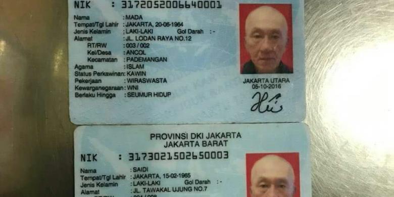 Dukcapil DKI Pastikan Tiga E-KTP dengan Foto Sama adalah "Hoax" - ProBMR